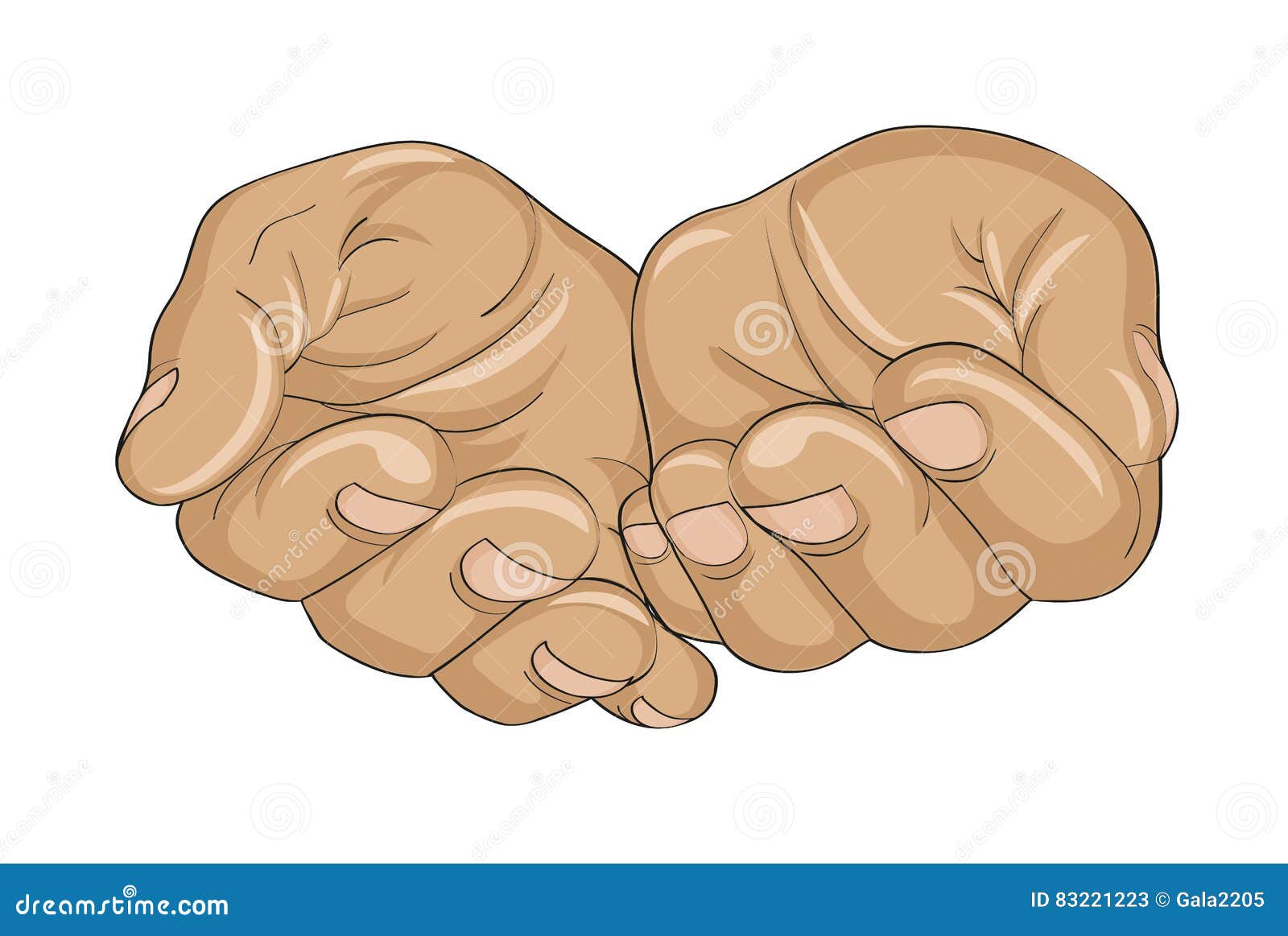 Palmas Abiertas Del Gesto Las Manos Dan O Reciben Ilustración Del ... Palmas Abiertas Del Gesto Las Manos Dan O Reciben Ilustración Del ...