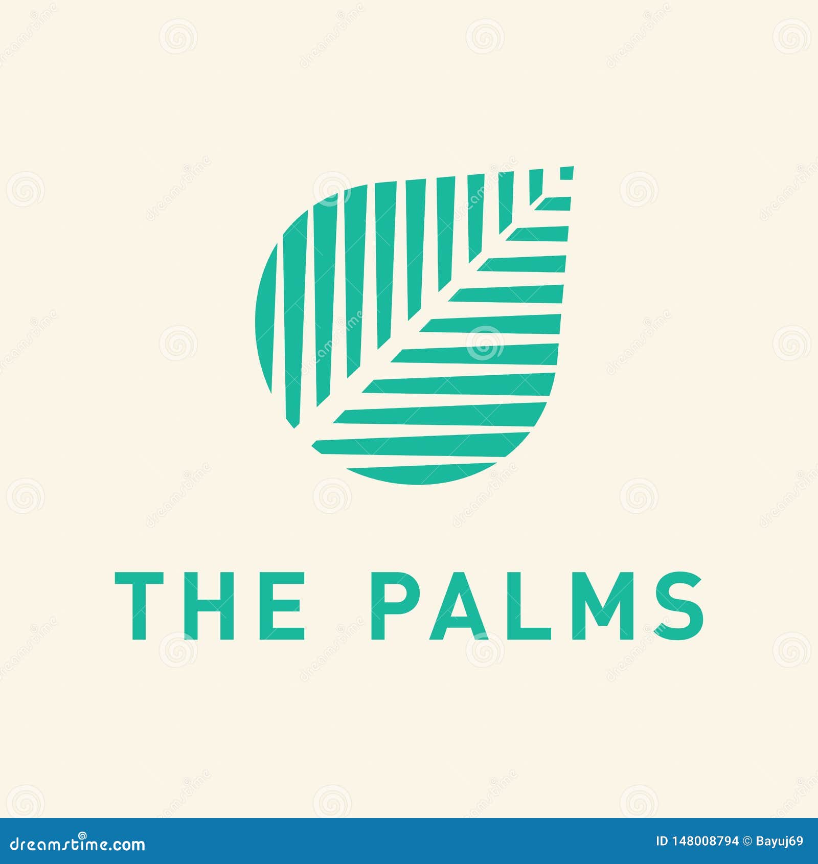 Palmera Logo Design Inspiration Ilustración del Vector - Ilustración de ...