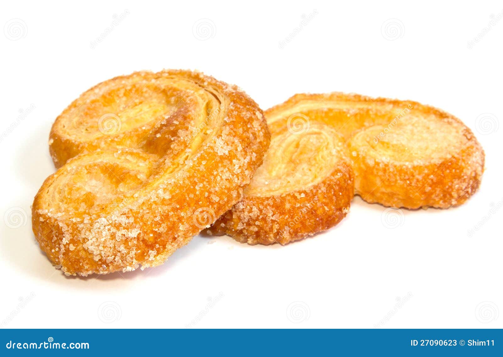 Palmera (Palmier) Sweet Puff Pastry Stock Image - Image of object ...