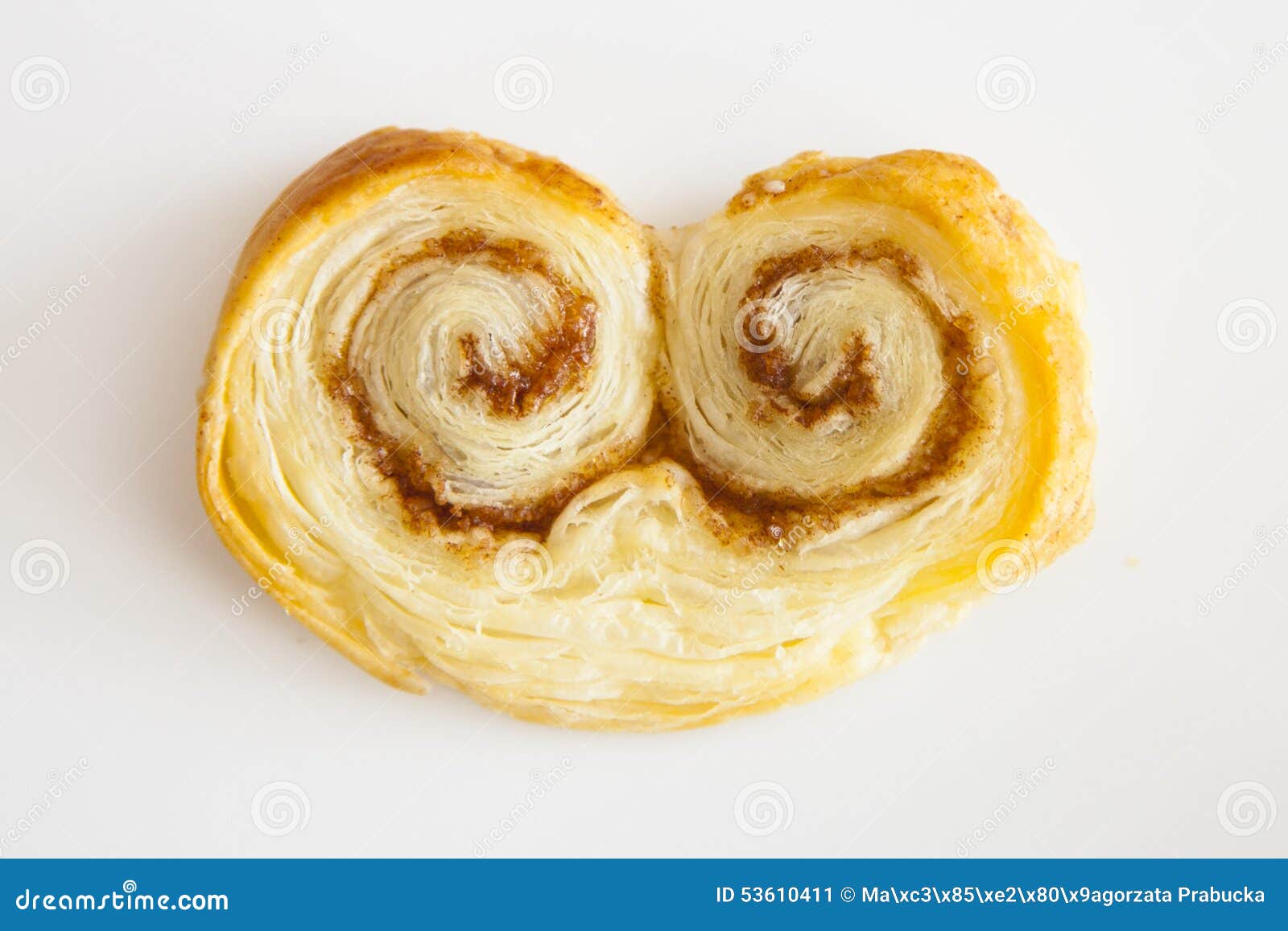 Palmiers stock image. Image of sweets, cinnamon, pastries - 53610411