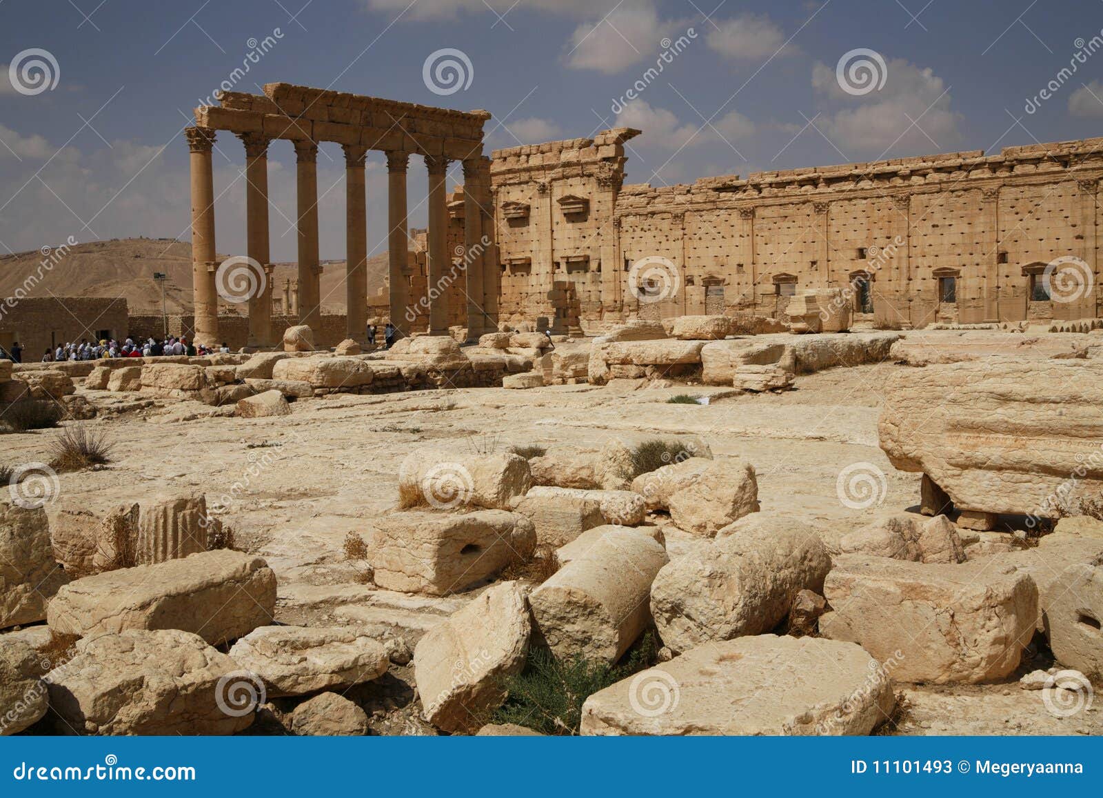 Palmira, Siria imagen de archivo. Imagen de bueno, ciudad - 11101493