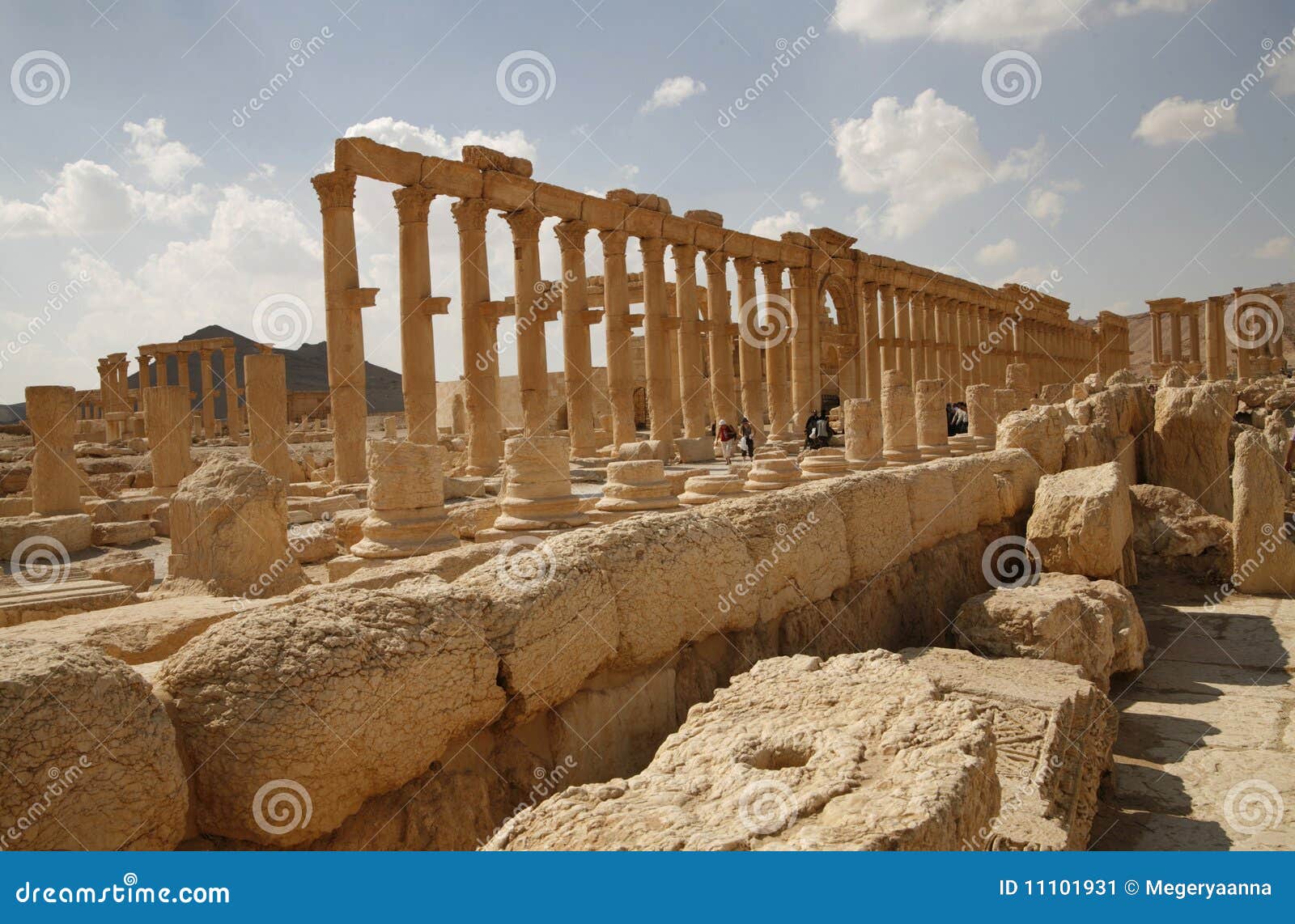 Palmira, Siria imagen de archivo. Imagen de bueno, viejo - 11101931