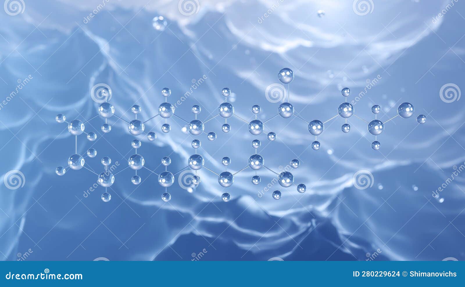 Palmitoylethanolamide Molecular Structure, 3d Model Molecule ...