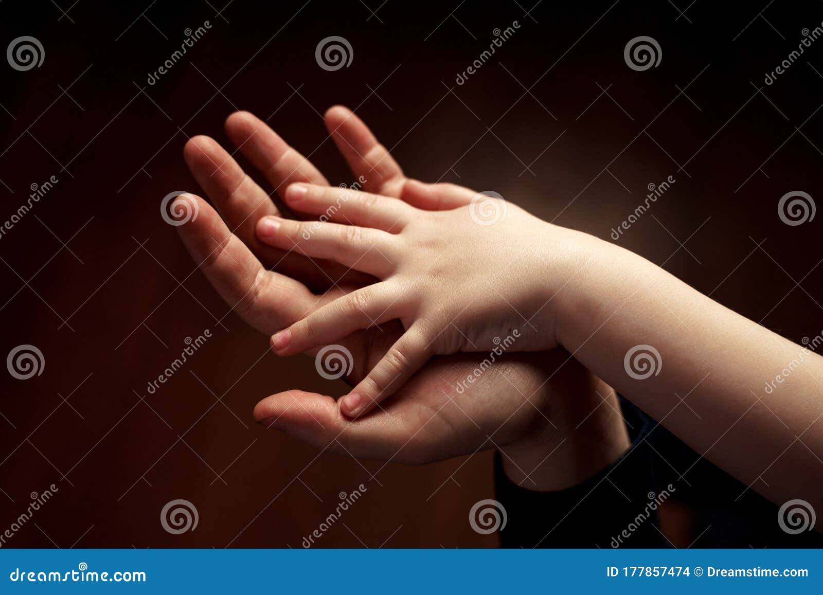 Palms stock photo. Image of childhood, hand, girl, palms - 177857474