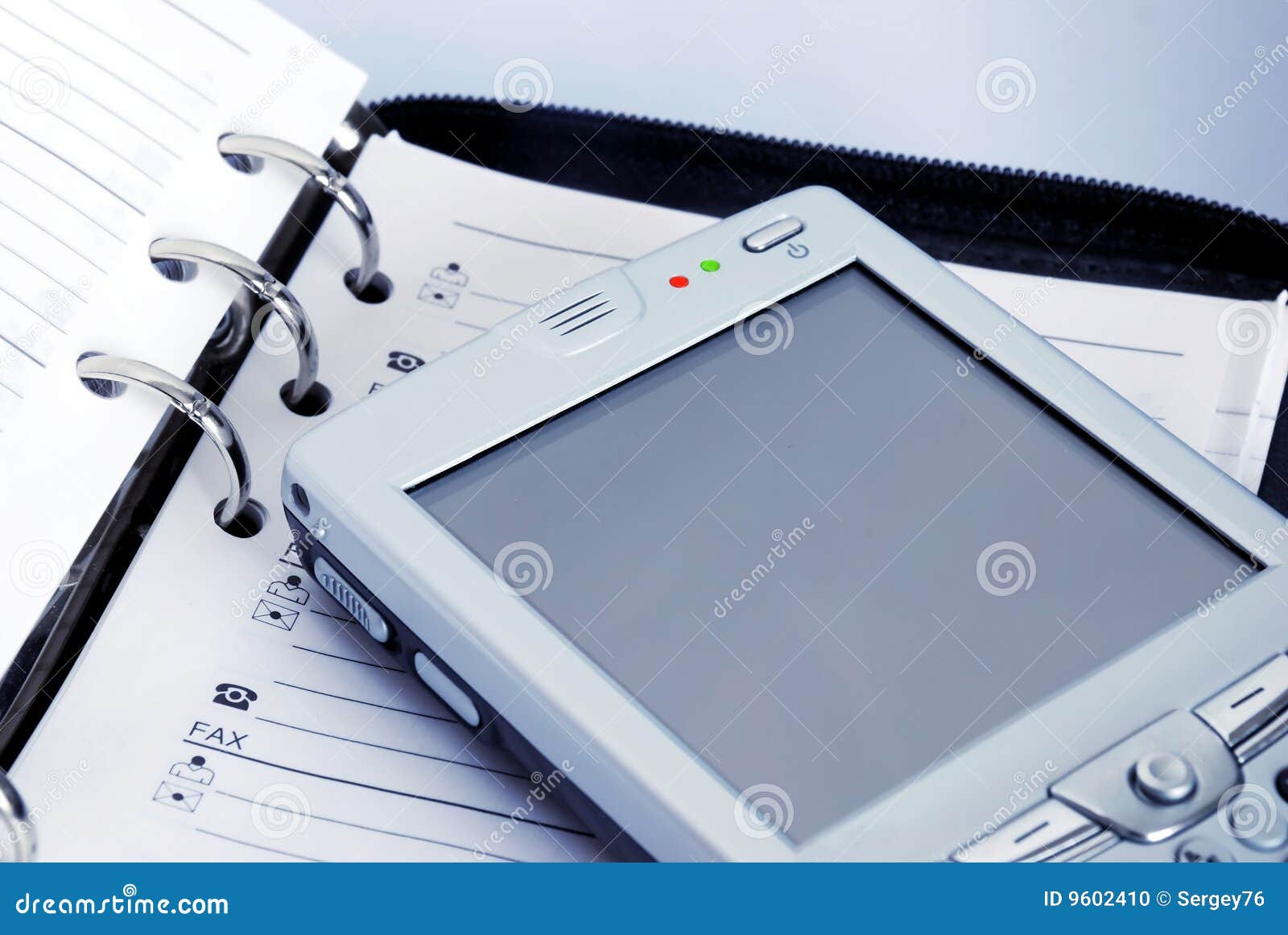 Palmtop stock photo. Image of assistant, personal, electronic - 9602410