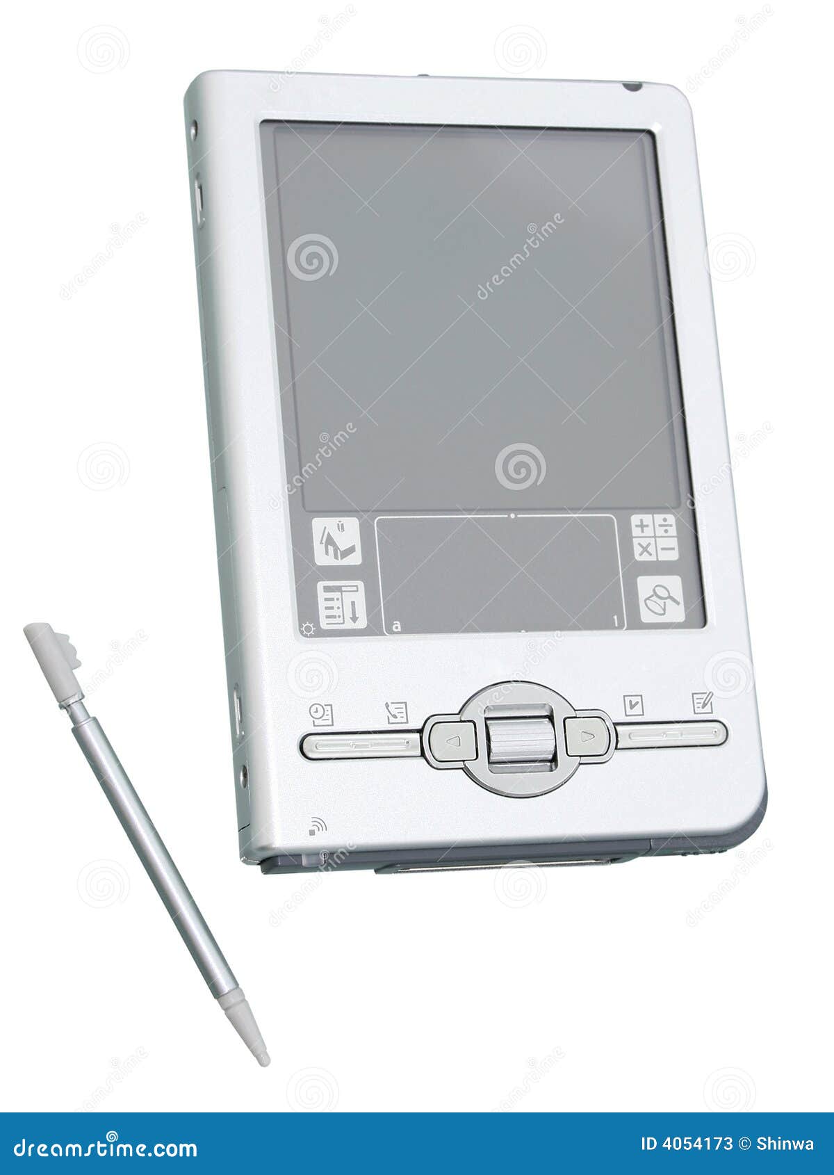 Palmtop & Stylist Isolated Stock Image - Image of palm, pocket: 4054173