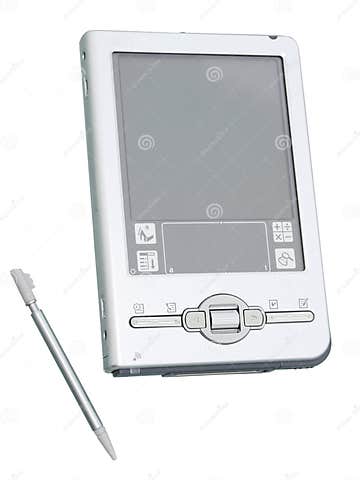 Palmtop & Stylist Isolated (8.2mp Image) Stock Image - Image of pilot ...