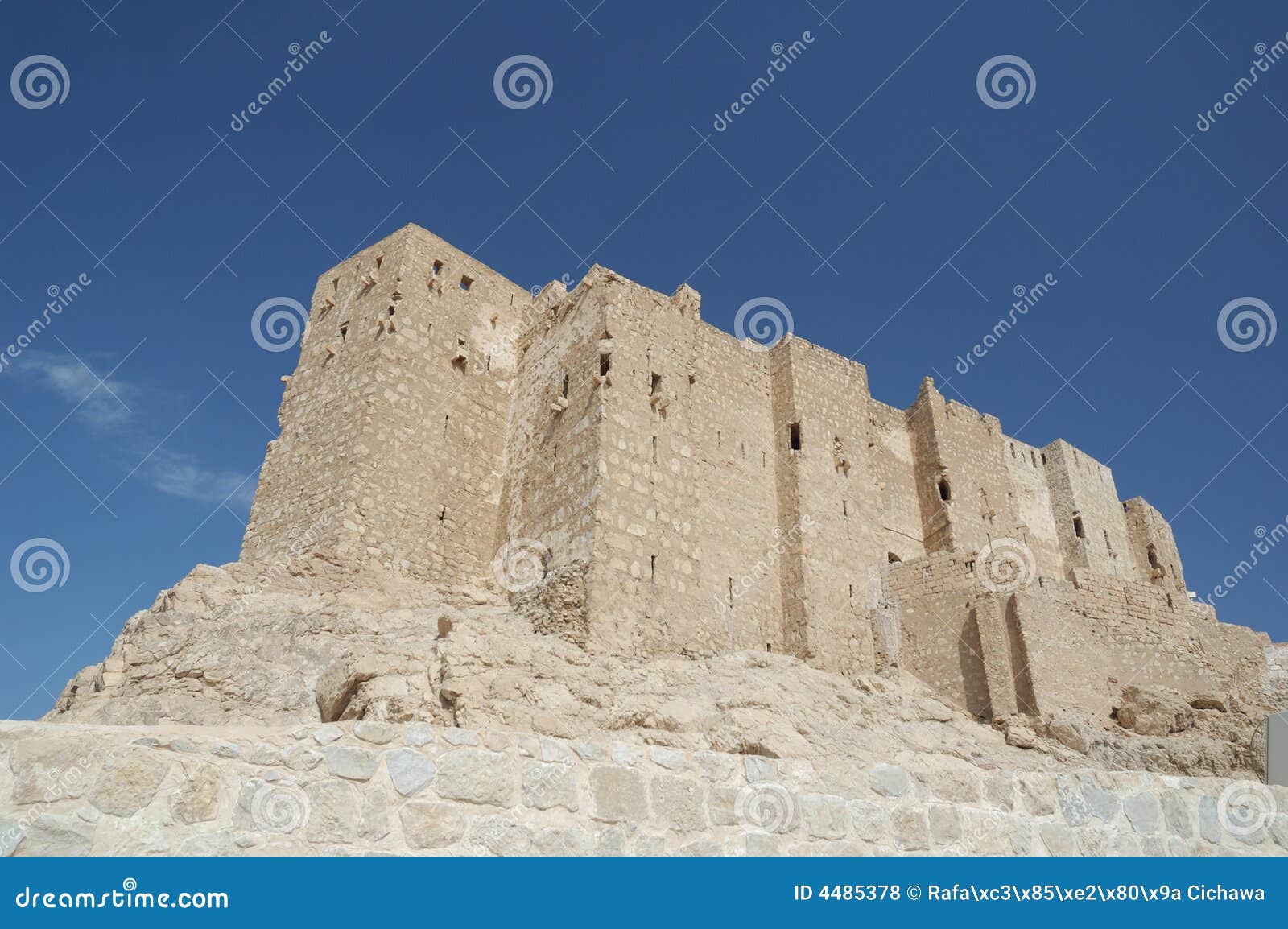 Palmyra - the castle stock photo. Image of doric, civilization - 4485378