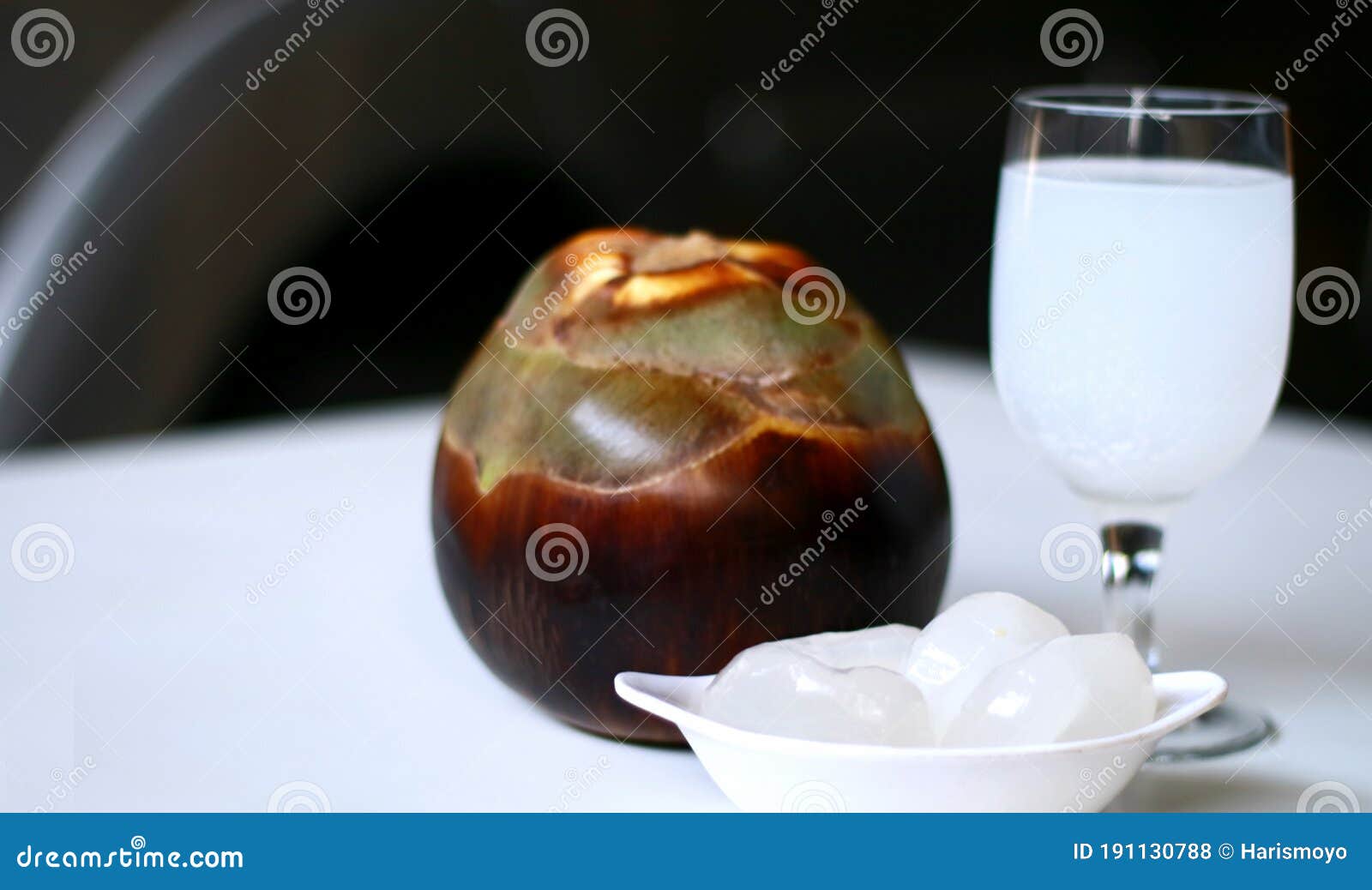Palmyra fruit and beverage stock photo. Image of recaceae - 191130788
