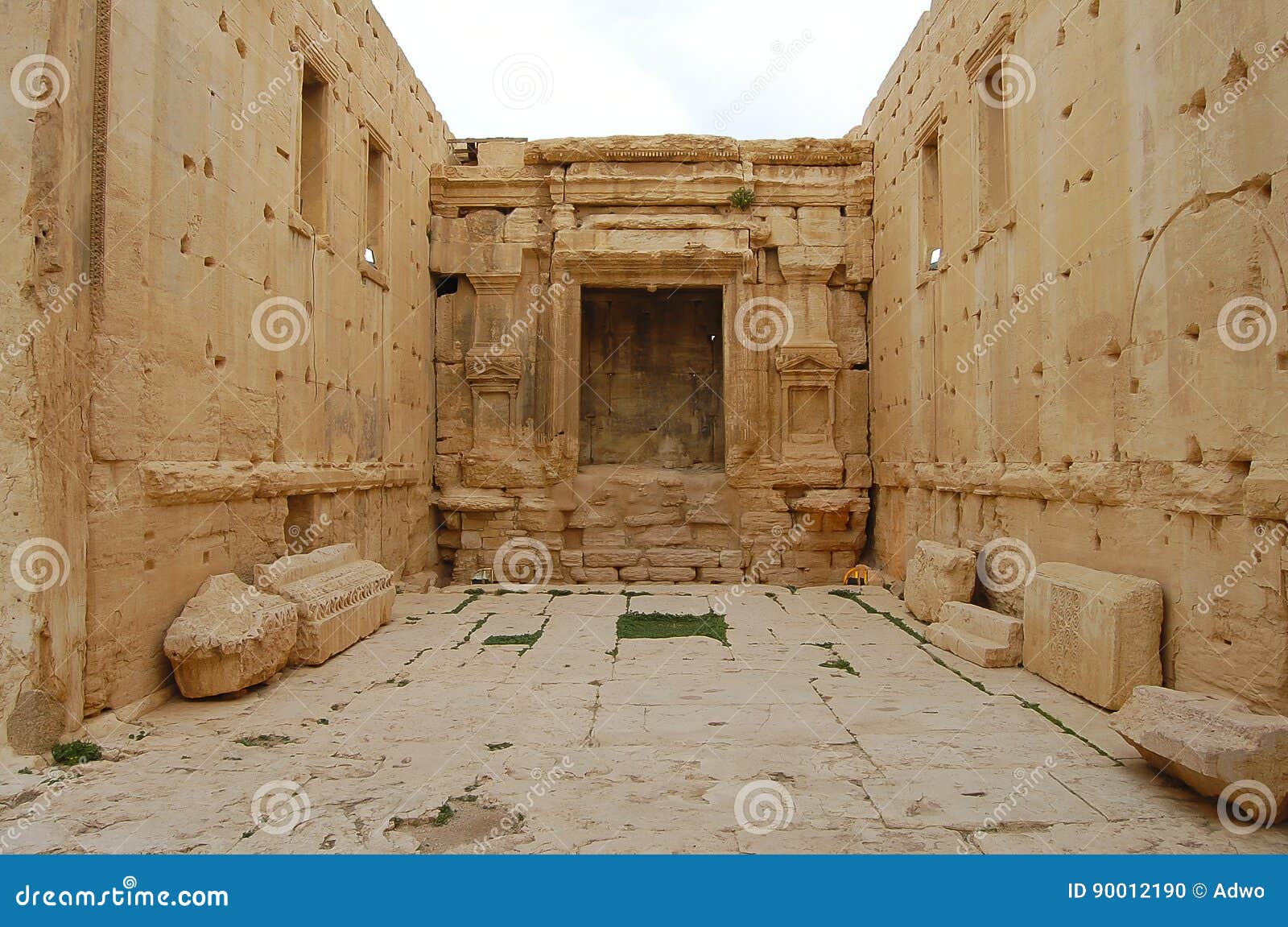 Palmyra Ruins - Syria before Civil War Stock Photo - Image of outdoors ...