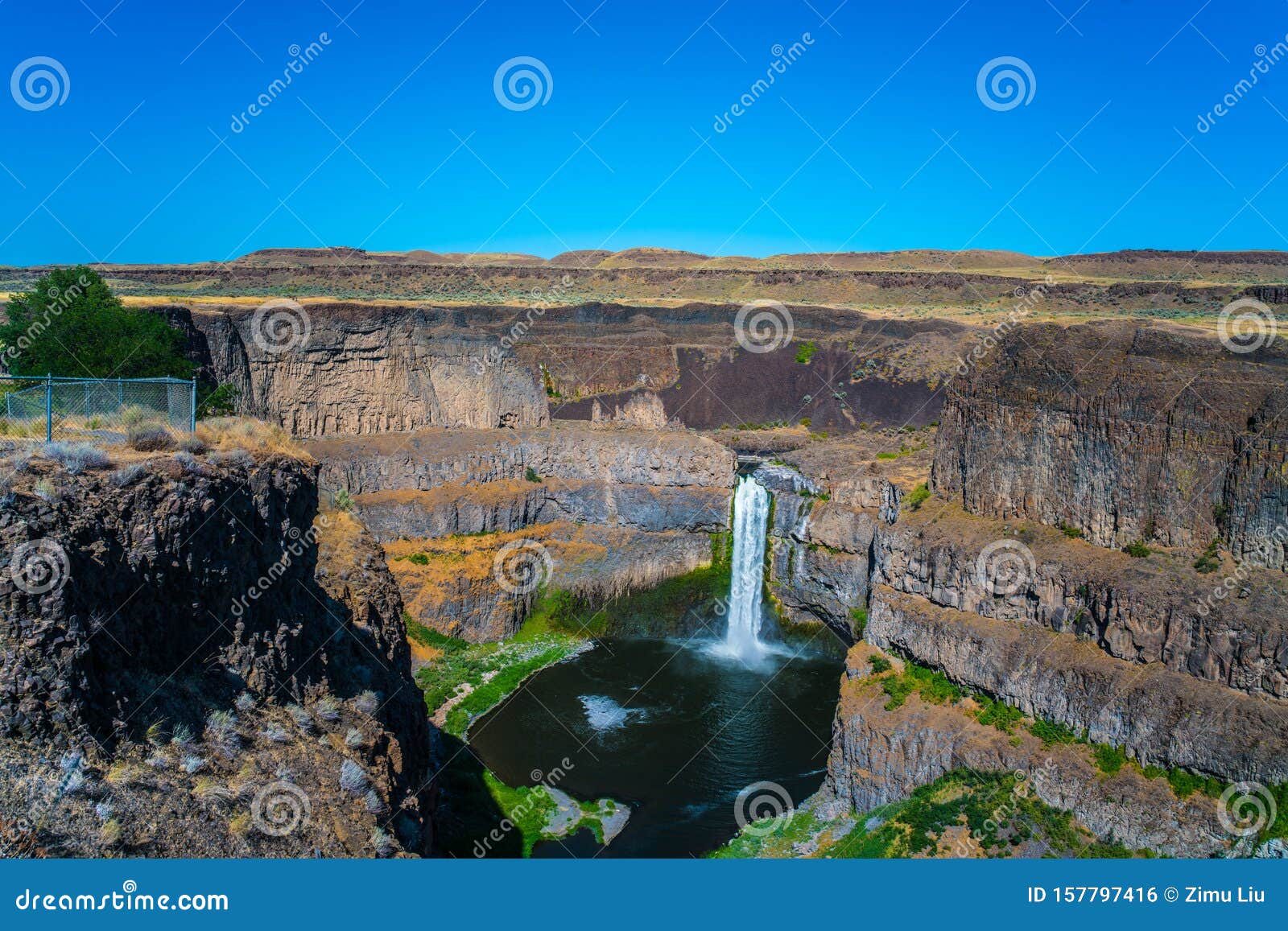 Palouse Fall stock photo. Image of palouse, nature, northwest - 157797416