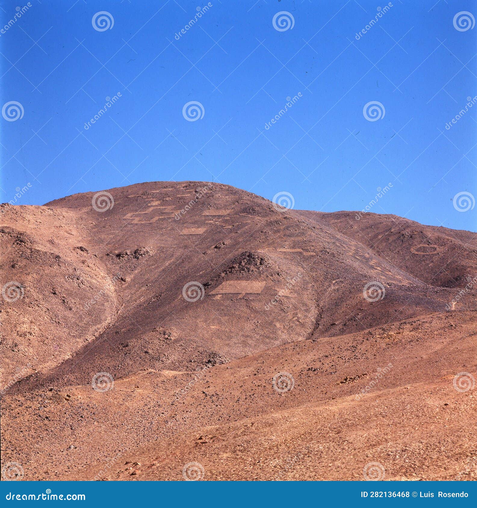 Palpa Lines,geoglyph,ancient Nazca Peru Stock Photo - Image of hill ...
