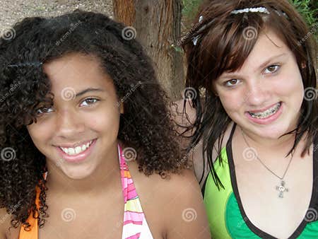 Pals stock image. Image of outside, females, girls, pals - 6274575