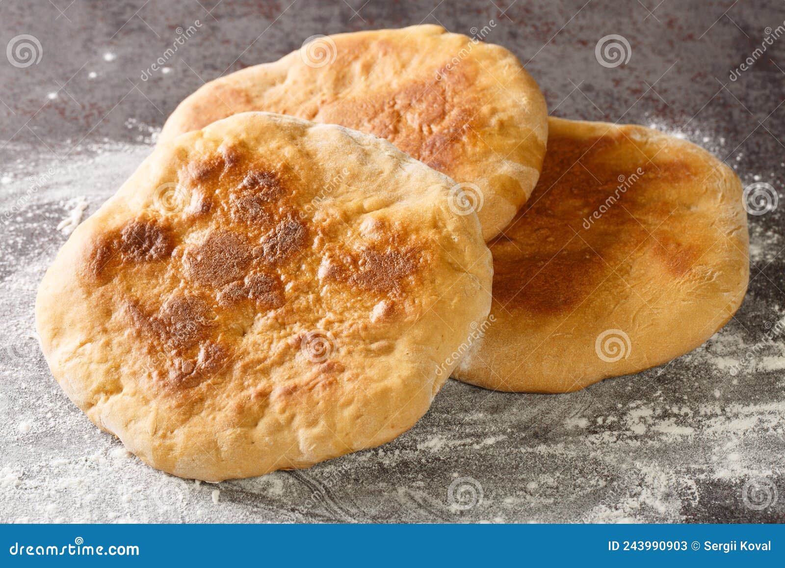 Palyanytsya Fragrant Ukrainian Bread with a Crispy Crust Closeup ...