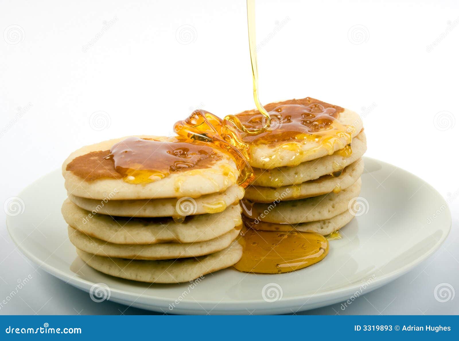 Pamcakes and syrup stock image. Image of dinner, sweet - 3319893