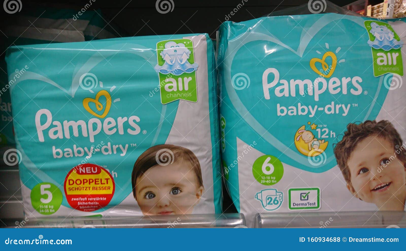 Pamp editorial stock photo. Image of baby, shop, pamp - 160934688