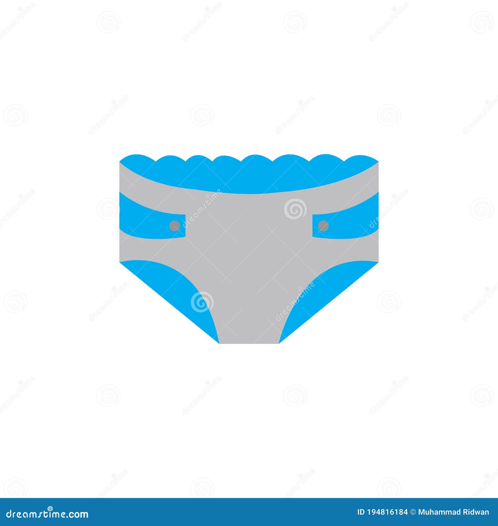 Pampers vector stock vector. Illustration of open, icon - 194816184