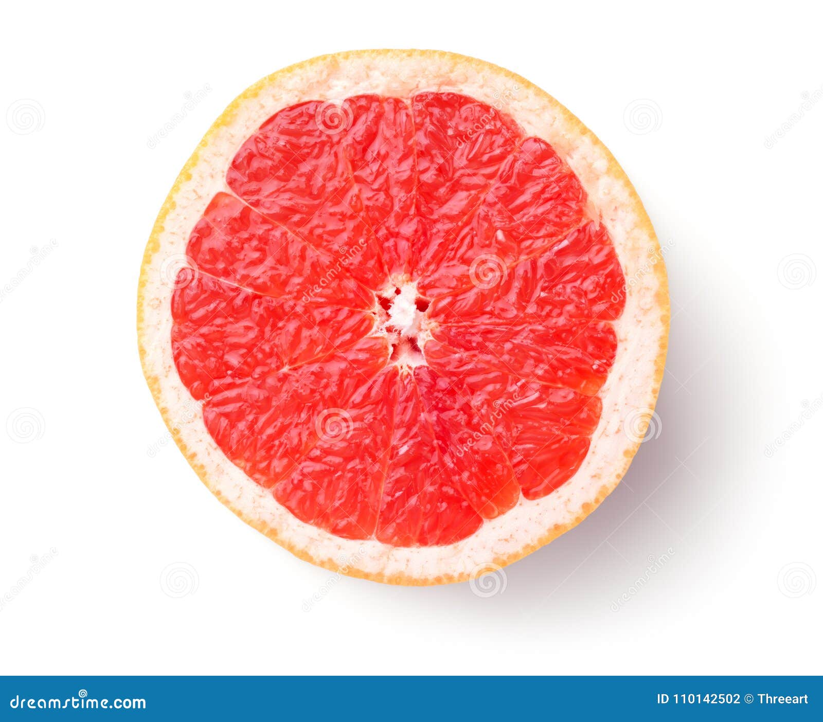 Pamplemousse D'isolement Sur Le Fond Blanc Photo stock - Image du above ...