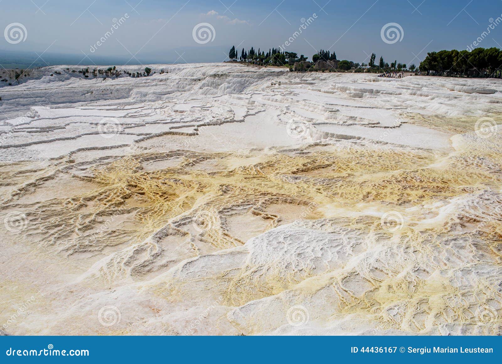Pamukkale pools, Turkey stock image. Image of pamukkale - 44436167