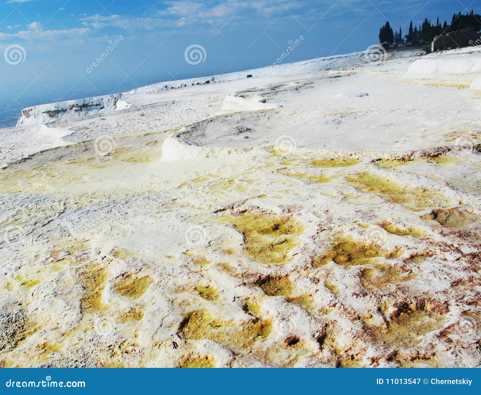 Pamukkale Salt Terraces, Turkey Stock Image - Image of spring, scenic ...