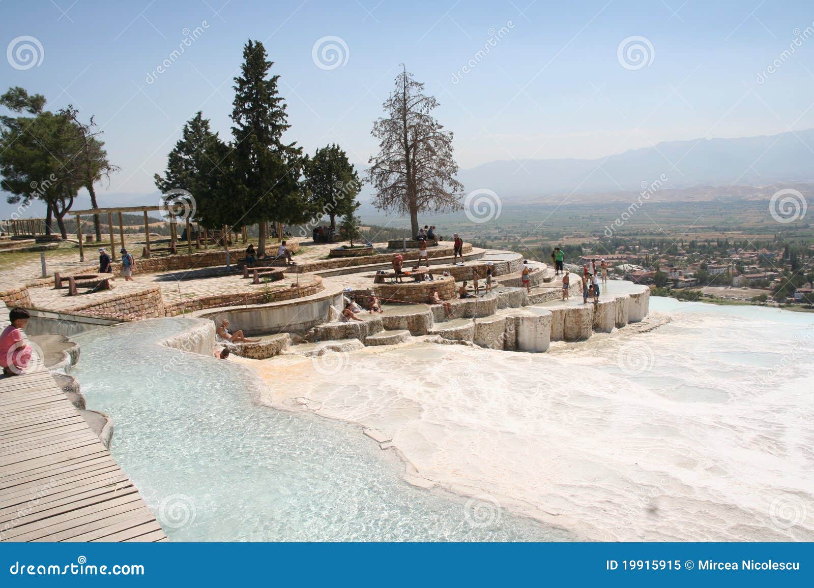 Pamukkale terraces, Turkey editorial image. Image of hierapolis - 19915915
