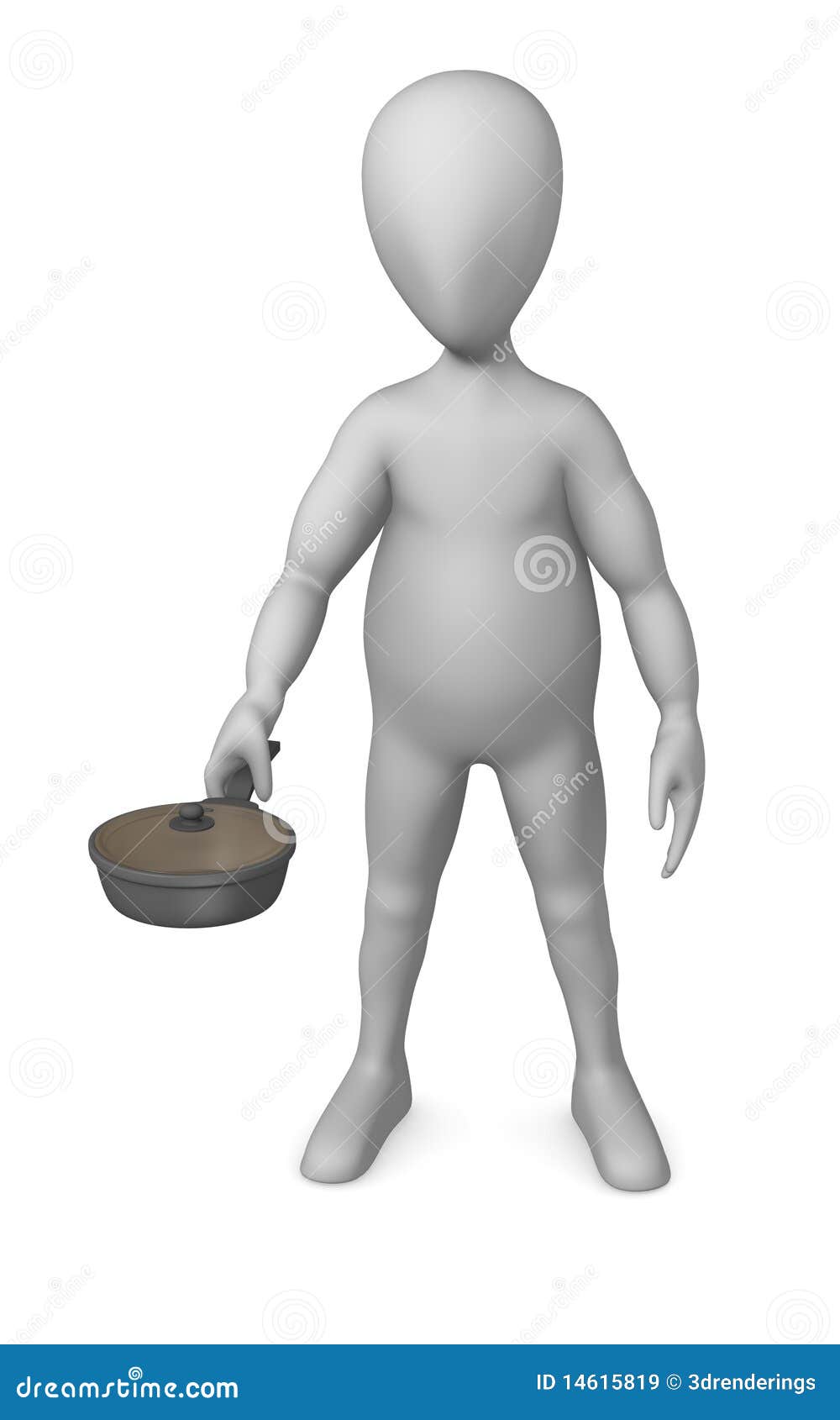 Pan stock illustration. Illustration of chef, human, kitchen - 14615819