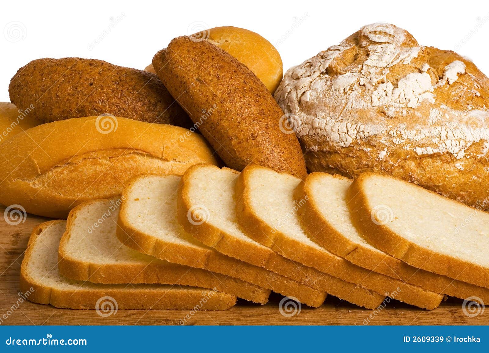 Pan imagen de archivo. Imagen de comer, cereal, vida, pasteles - 2609339
