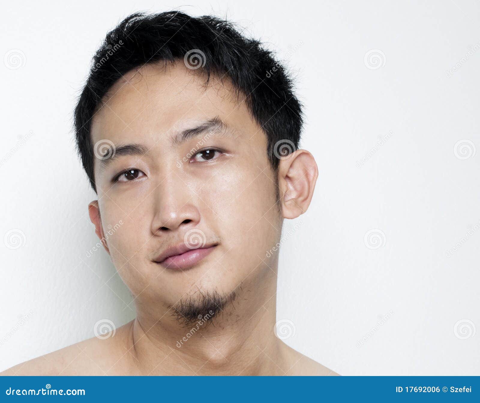 Pan-Asian male stock photo. Image of copy, face, cool - 17692006