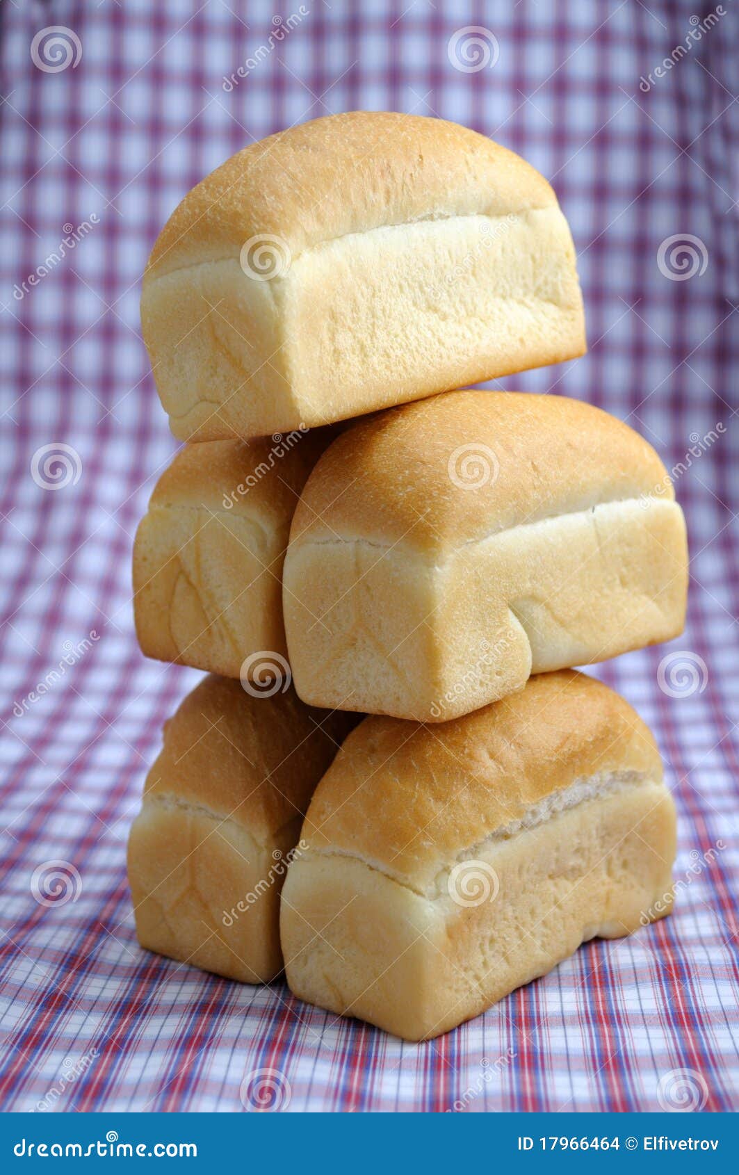 Pan blanco foto de archivo. Imagen de cena, desayuno - 17966464