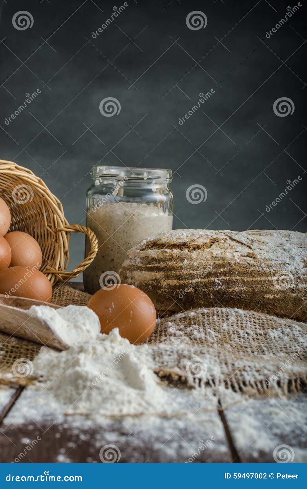 Pan Cocido Hogar Del Centeno Del Pan Amargo Foto de archivo - Imagen de ...
