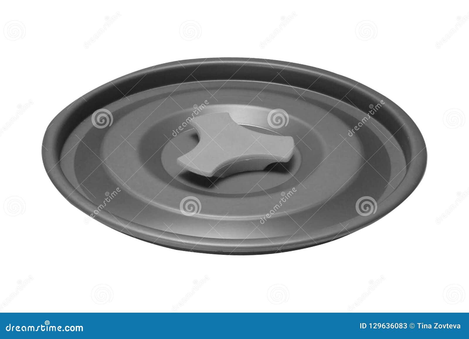 Pan Cover Isolated on White Stock Image - Image of cooking, cooker ...
