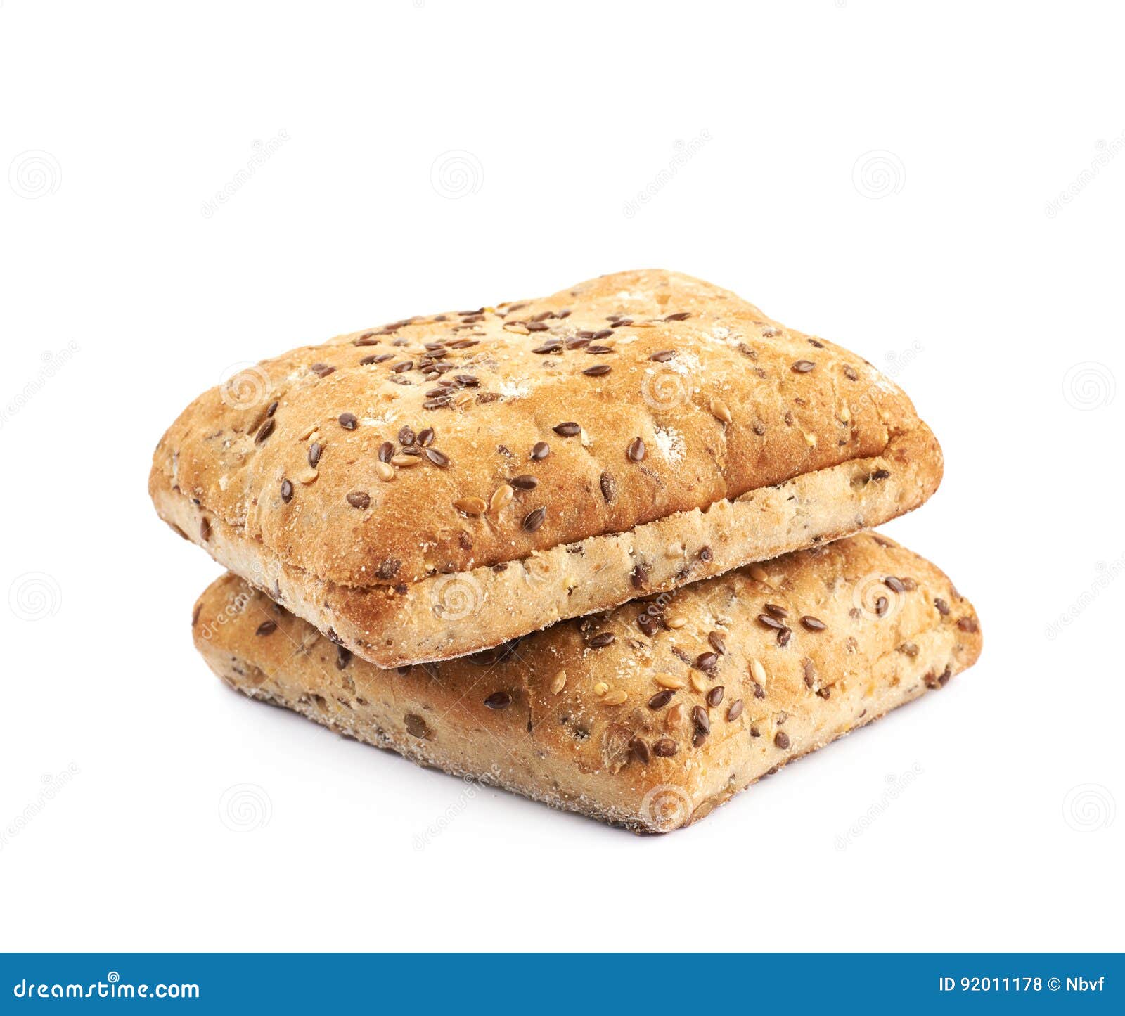 Pan Cuadrado De La Hamburguesa Aislado Foto de archivo - Imagen de ...