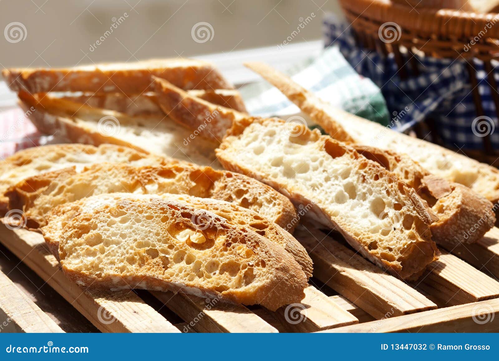 Pan de la tostada foto de archivo. Imagen de cena, tradicional - 13447032