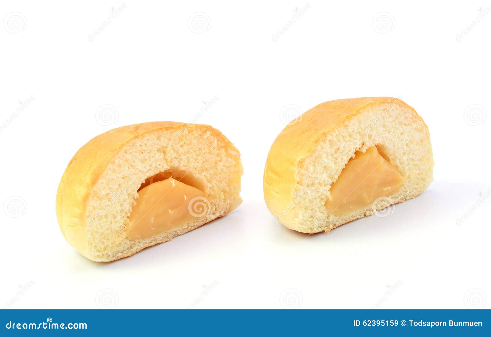 Pan De Las Natillas En El Fondo Blanco Imagen de archivo - Imagen de ...