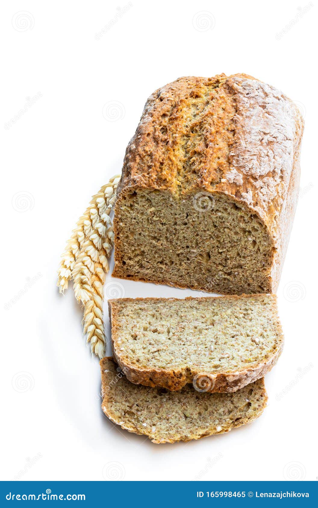 Pan De Refresco Casero Aislado En Blanco Imagen de archivo - Imagen de ...