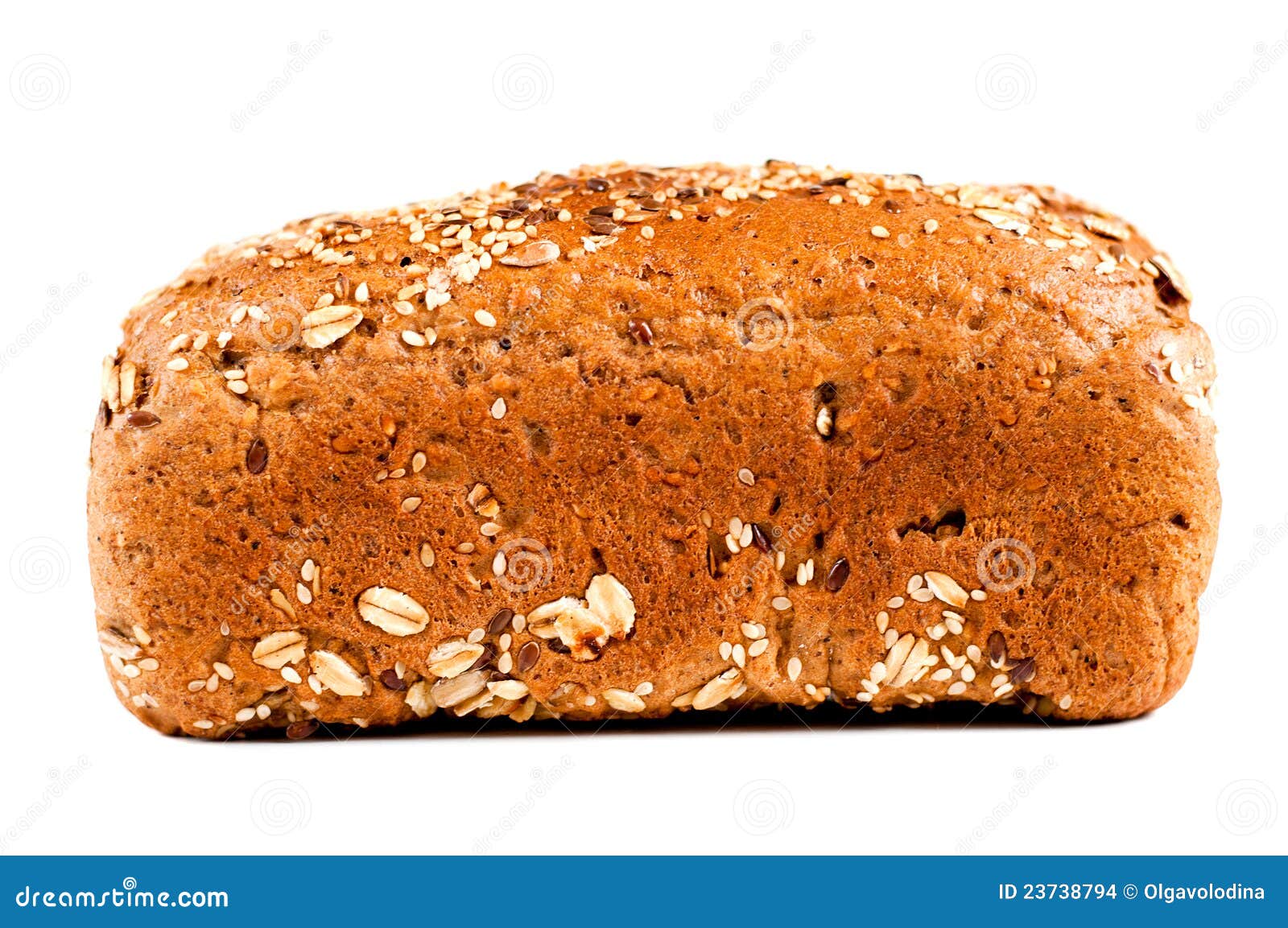 Pan de Rye aislado foto de archivo. Imagen de desayuno - 23738794