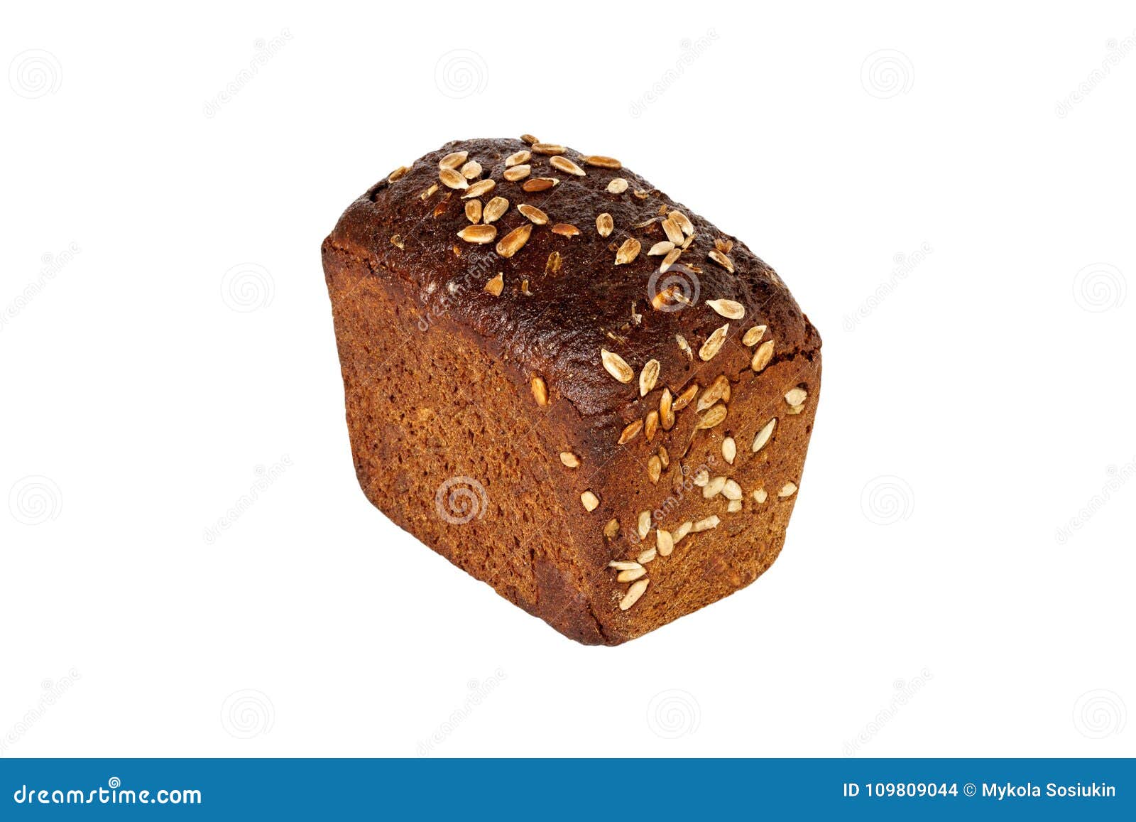 Pan De Rye Aislado En Un Fondo Blanco Foto de archivo - Imagen de coma ...