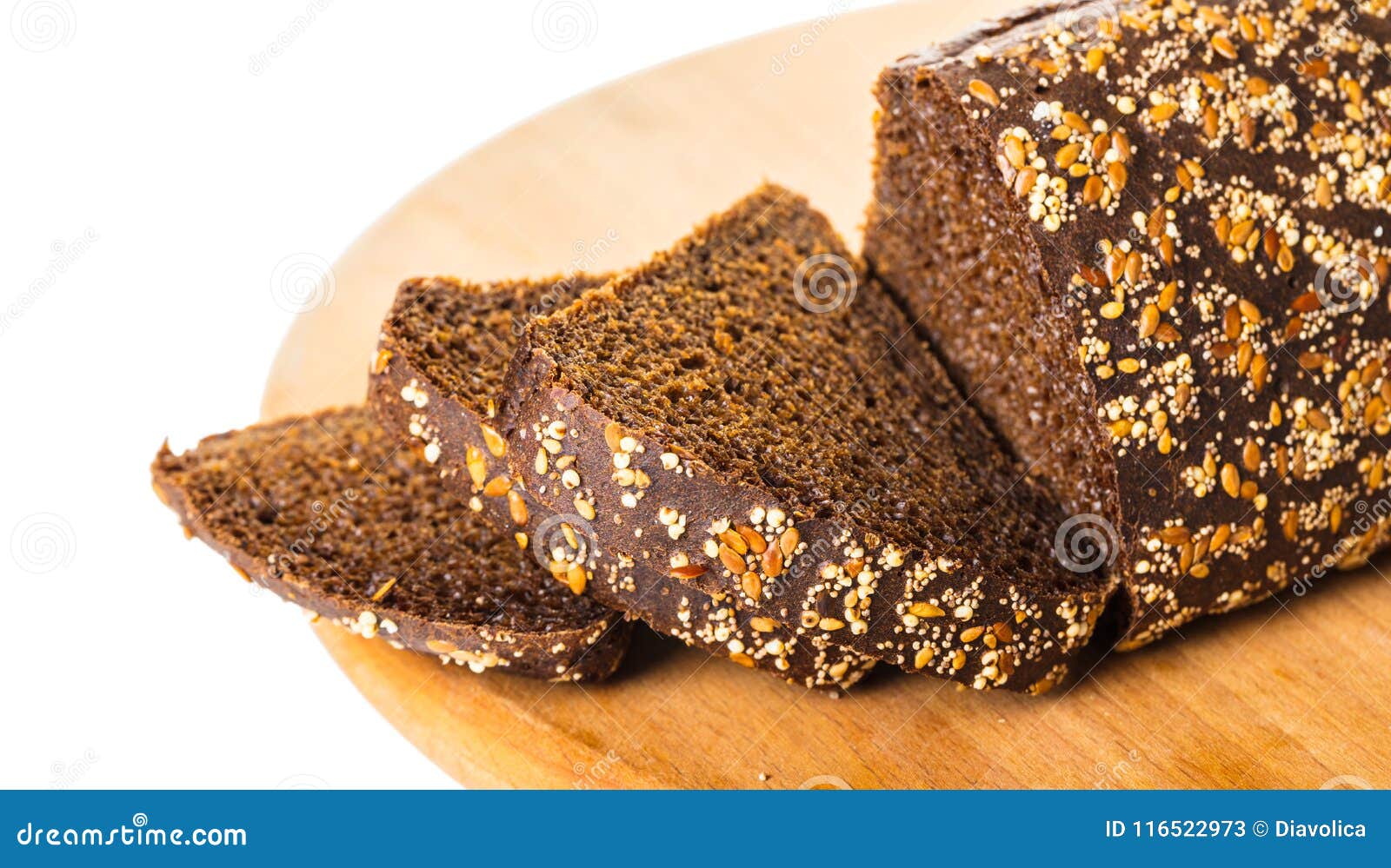 Pan del pan negro imagen de archivo. Imagen de revuelto - 116522973