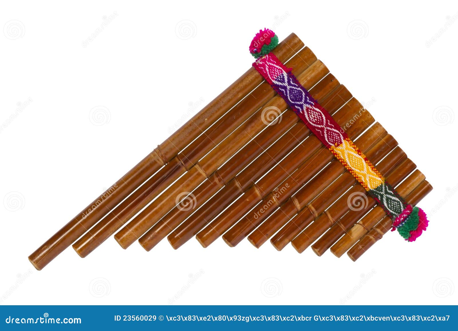 Pan Flute stock image. Image of musical, native, blown - 23560029