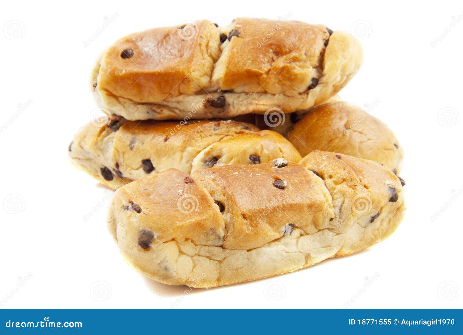 Pan francés del chocolate imagen de archivo. Imagen de alimento - 18771555