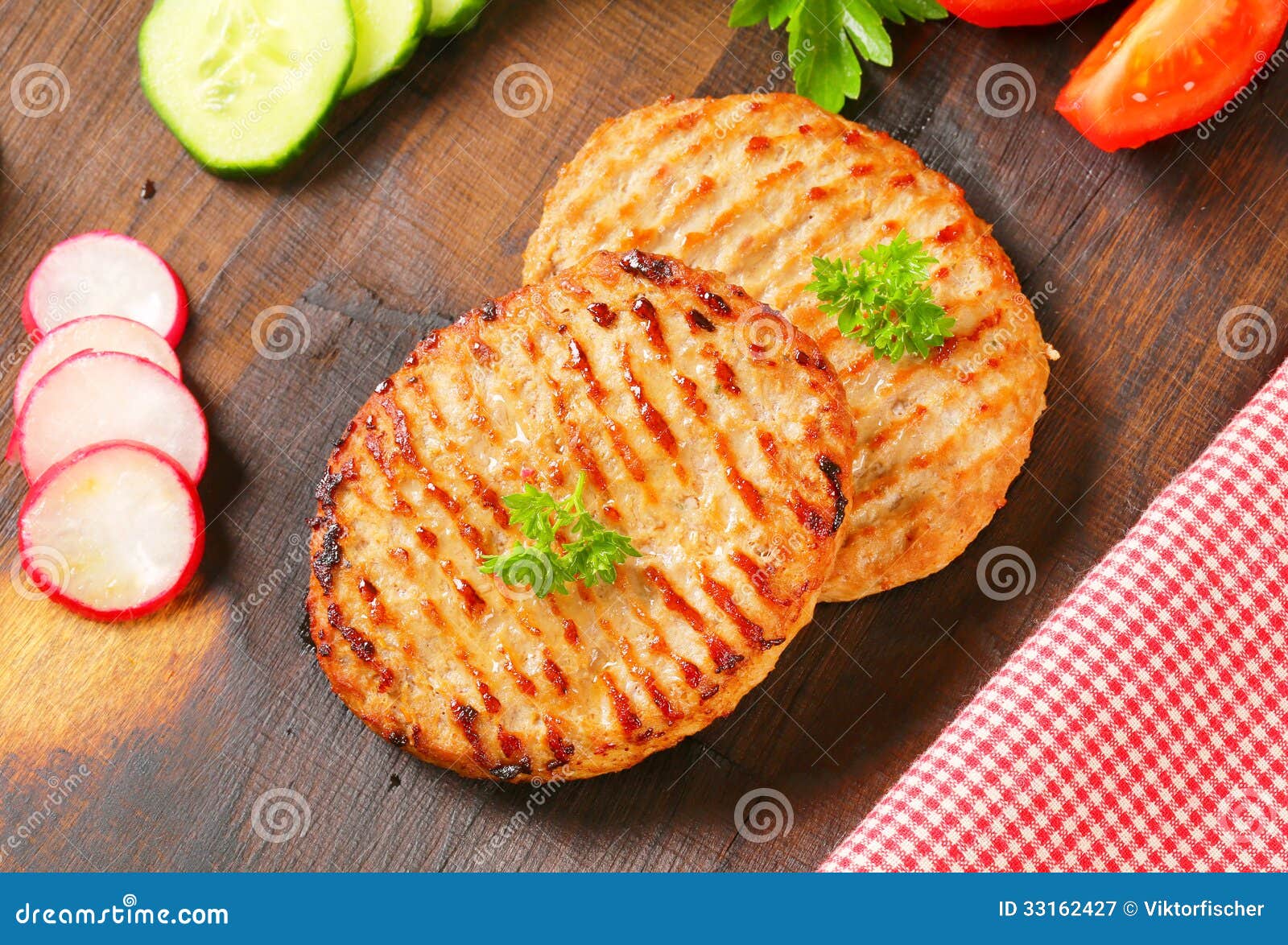 Pan fried patties stock image. Image of closeup, patties - 33162427
