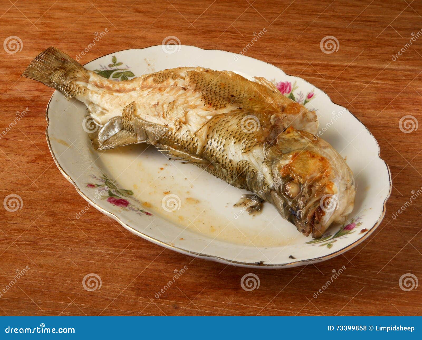 Pan-fried Perch Fish Seafood Stock Photo - Image of perca, perch: 73399858