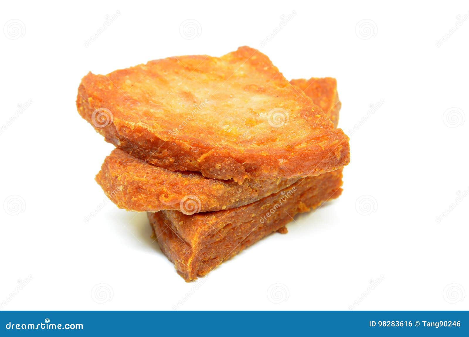 Pan Fried Slices of Luncheon Meat Stock Photo - Image of preparation ...