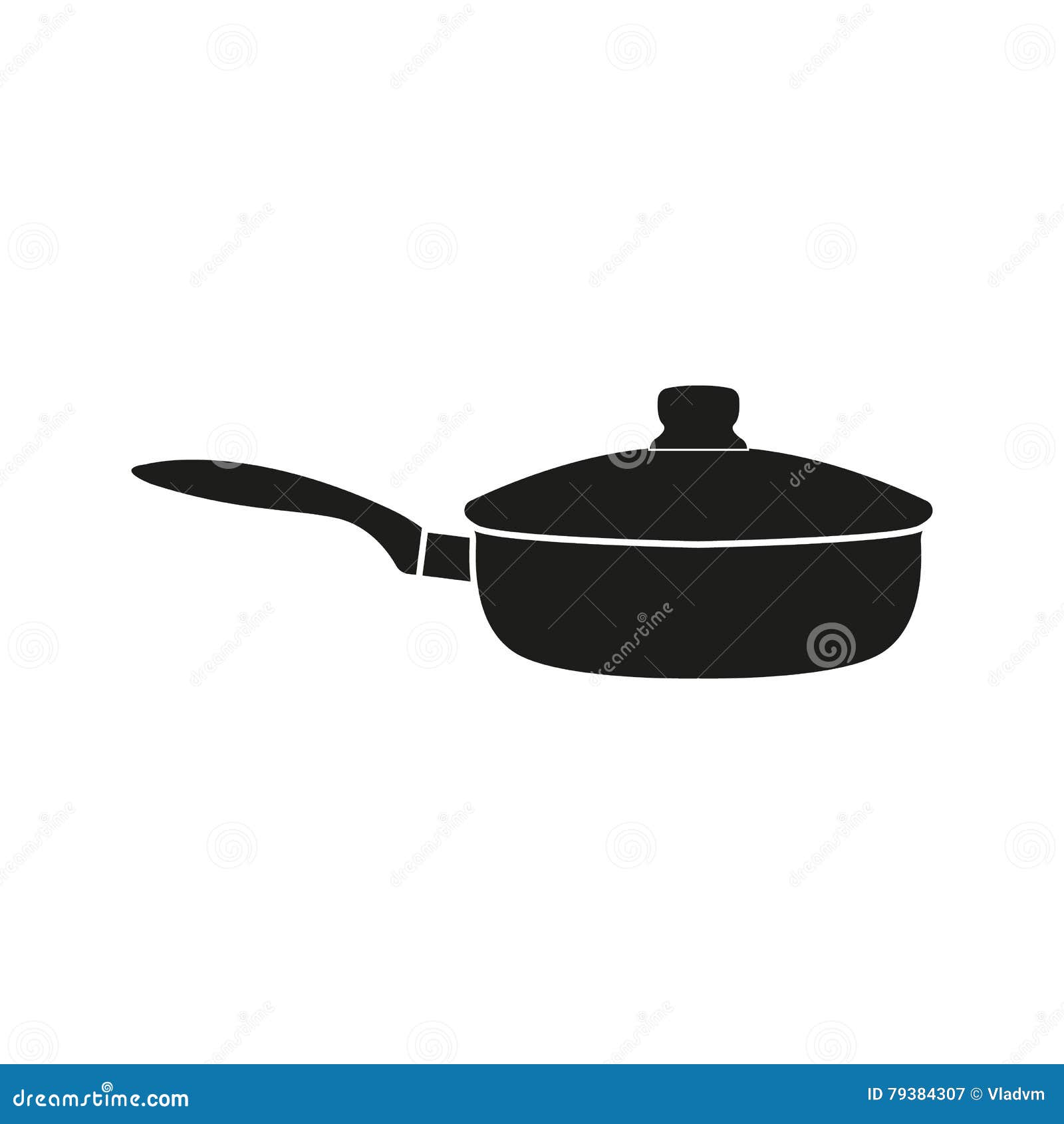 The Pan Icon. Dripping Pan Symbol Stock Vector - Illustration of ...