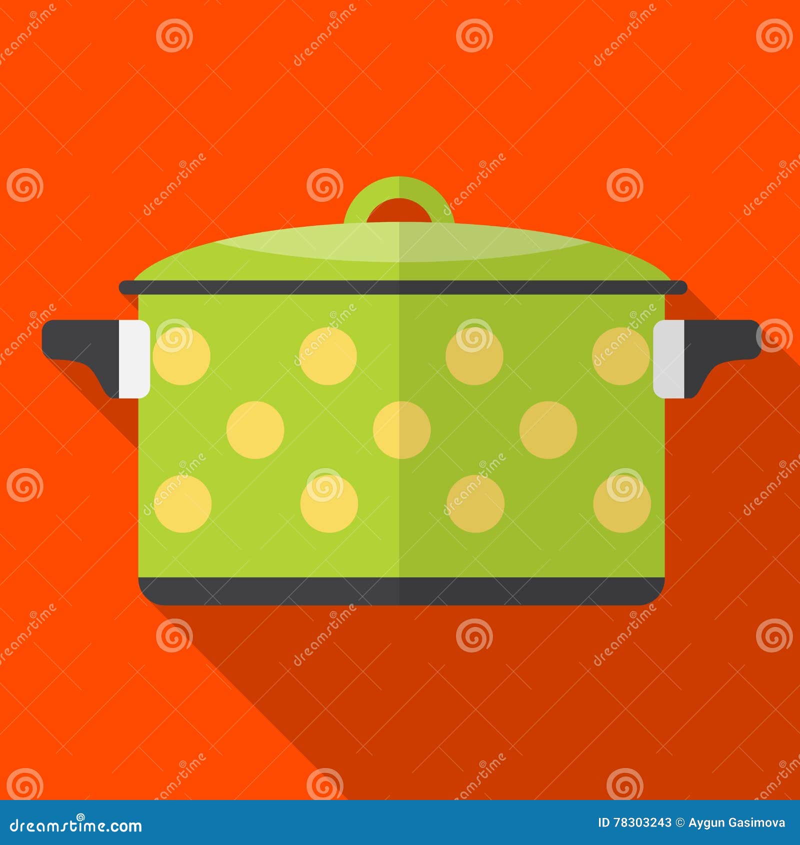 Pan icon illustration stock vector. Illustration of shape - 78303243