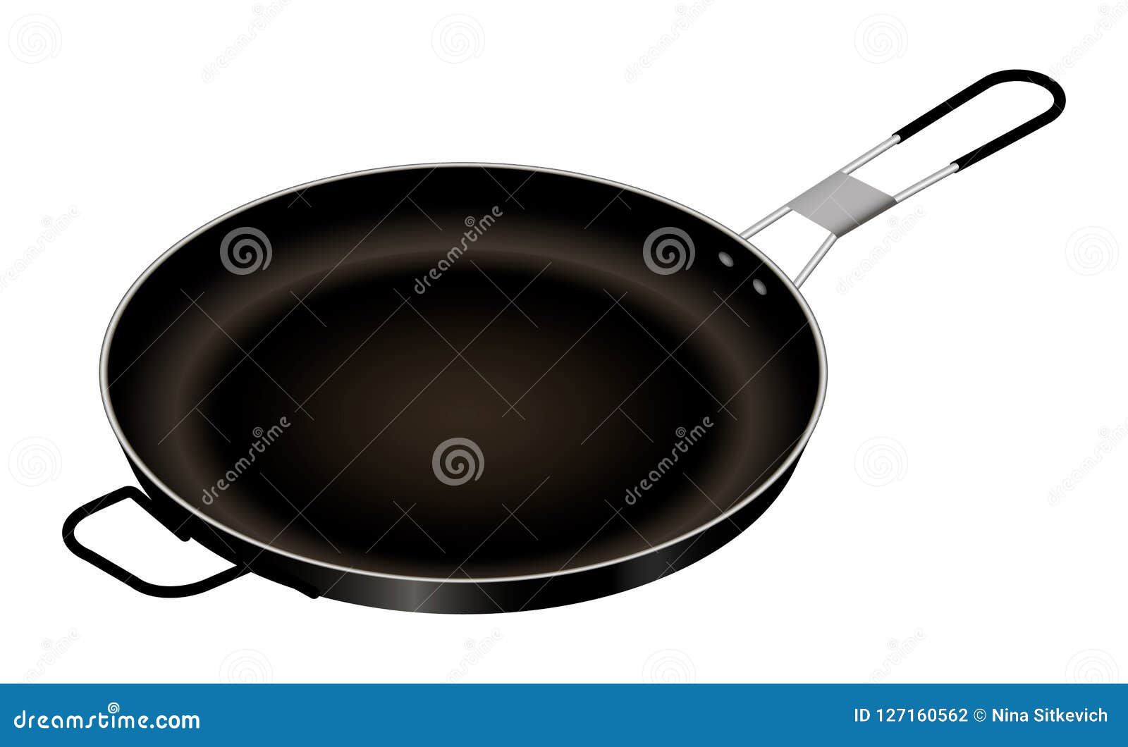 Pan icon, isometric style stock vector. Illustration of cookware ...