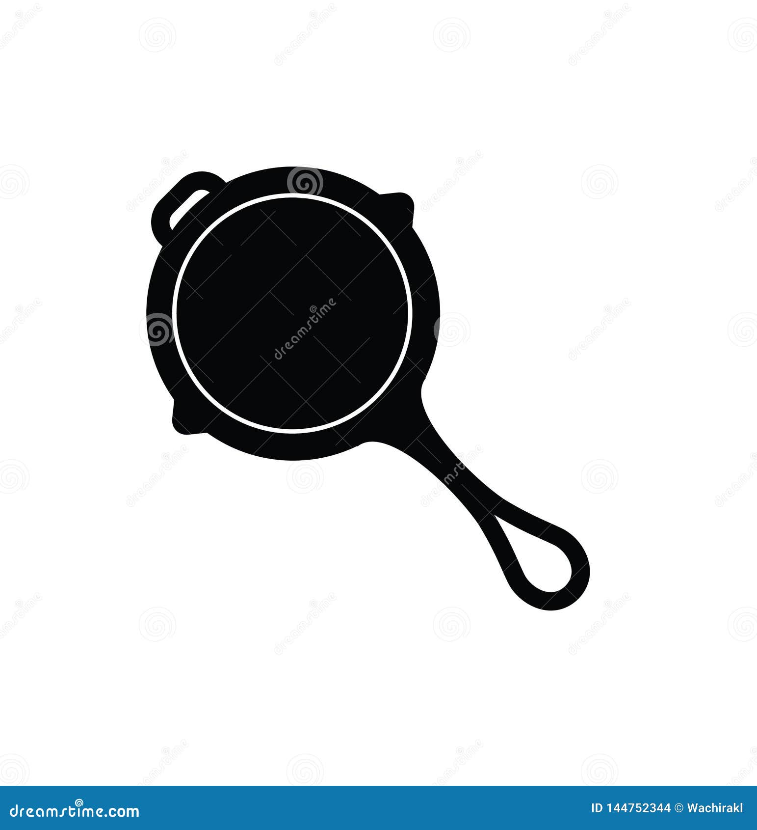 Pan icon vector stock vector. Illustration of loader - 144752344