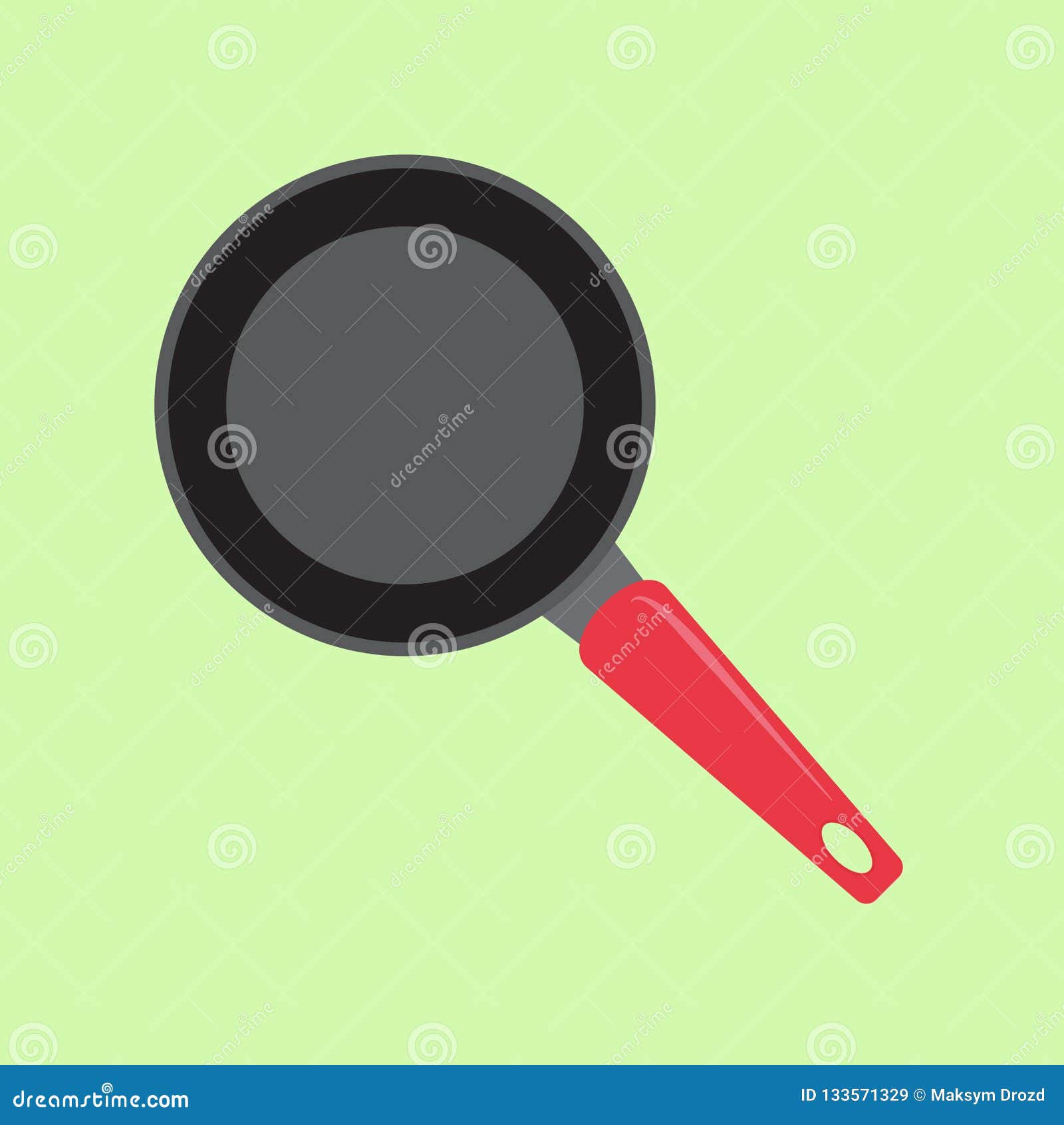 Pan Icon on White Background Stock Vector - Illustration of graphic ...