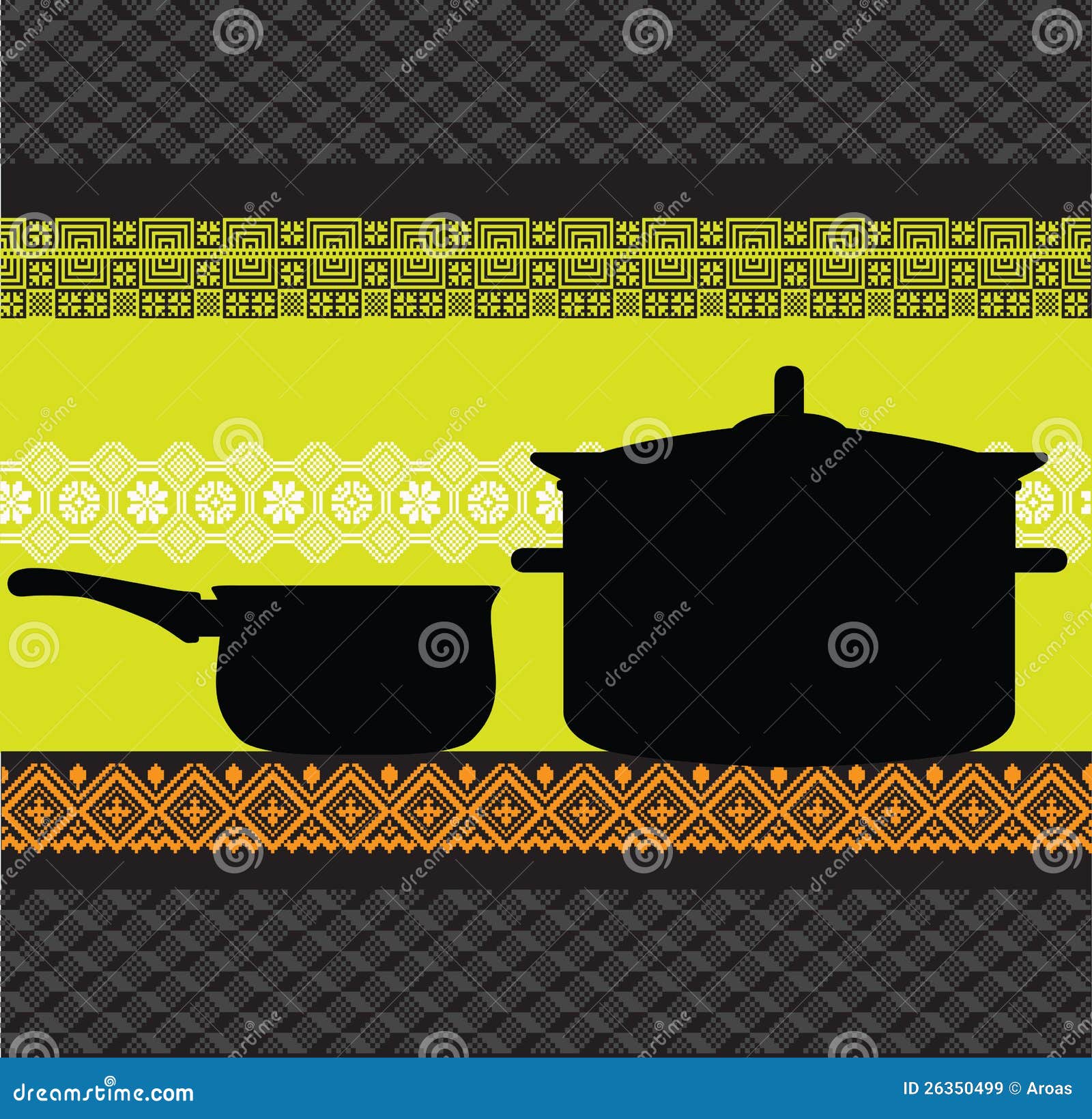Pan illustration stock vector. Illustration of ancient - 26350499