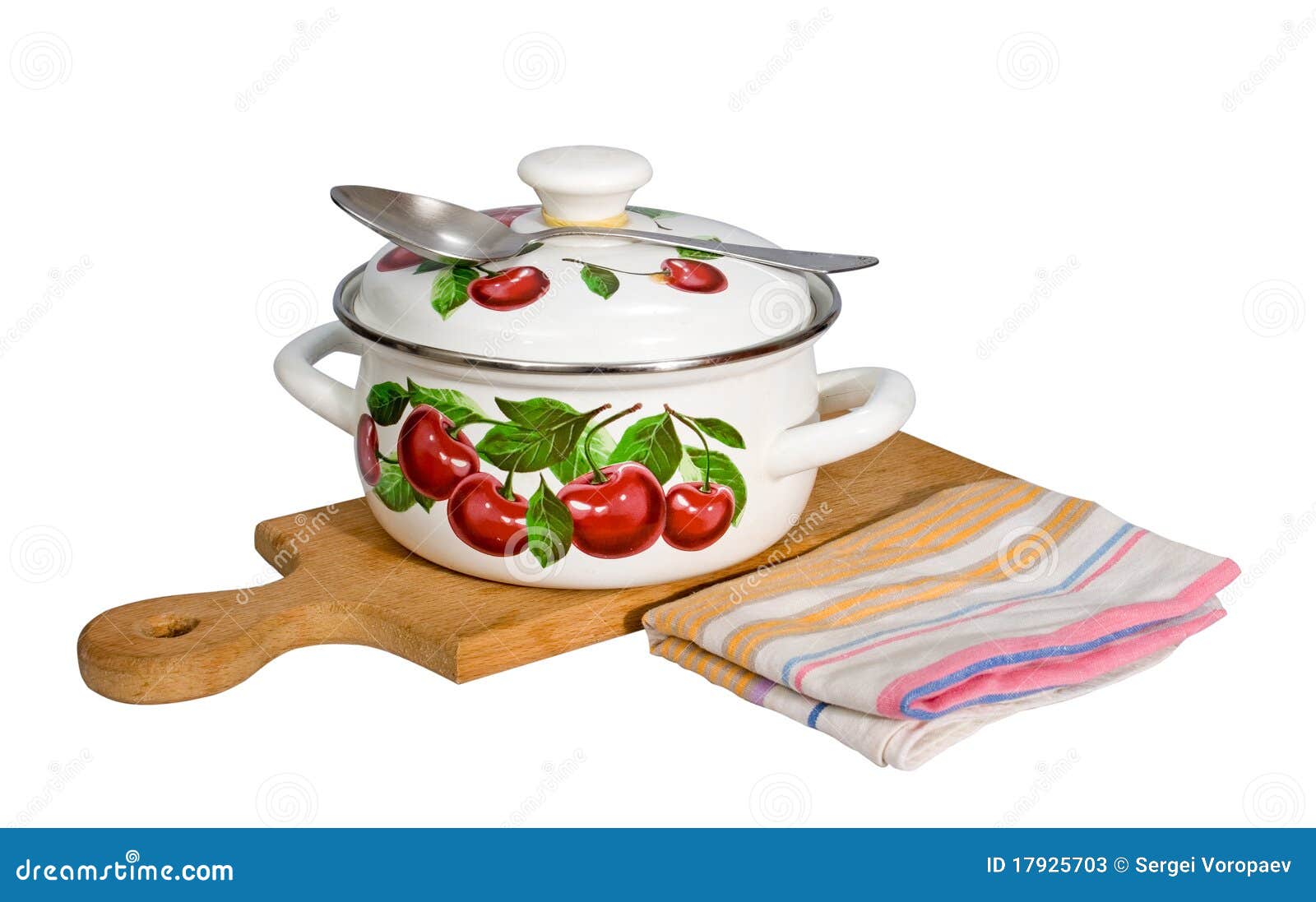 Pan and kitchen utensils stock image. Image of casserole - 17925703